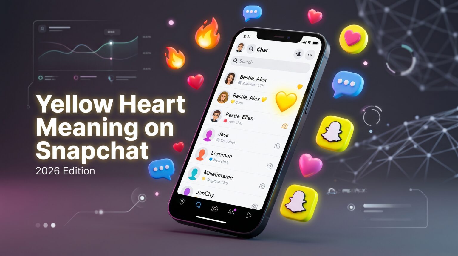 What Does the Yellow Heart Mean on Snapchat? Complete Emoji Guide for 2026