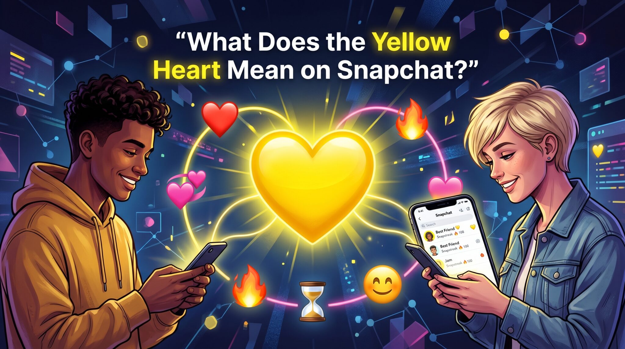 What Does the Yellow Heart Mean on Snapchat? Complete Emoji Guide for 2026